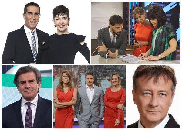 Los números de los noticieros del miércoles - Television