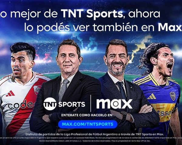TNT Sports llega a Max - Television