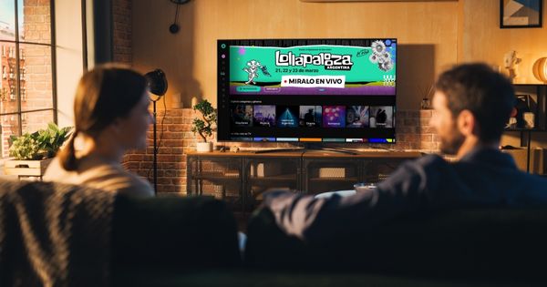 Flow es el streaming oficial del Lollapalooza 2025 - Television